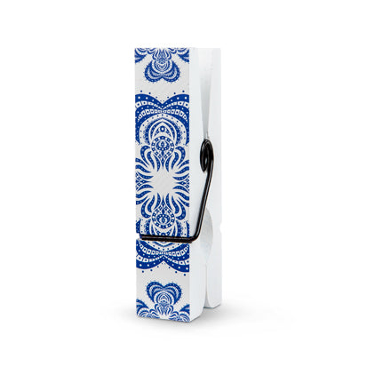 Grote Houten Knijper | Delfts blauw souvenir | Knijpertjes.nl