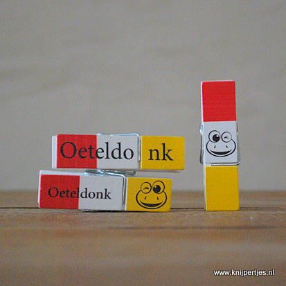Oeteldonk Knijper Knip oog | Oeteldonk Wasknijpers | Knijpertjes.nl